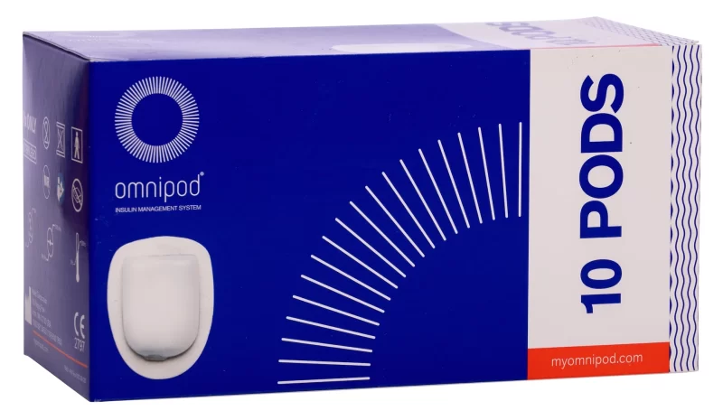 Omnipod Pods 10ct | Tubeless Insulin Delivery System